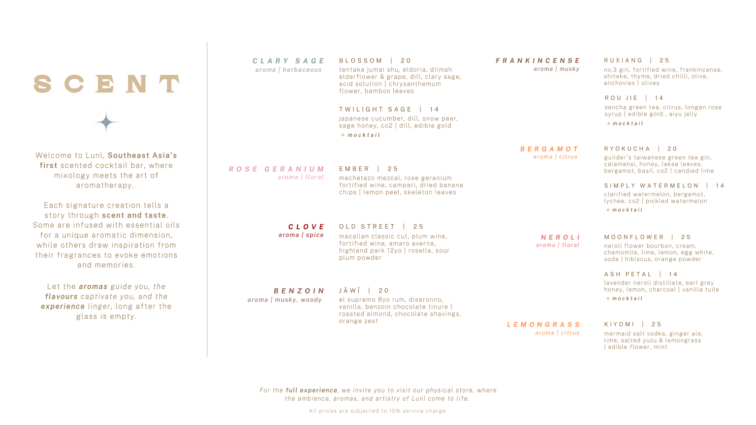 Menu – LUNI